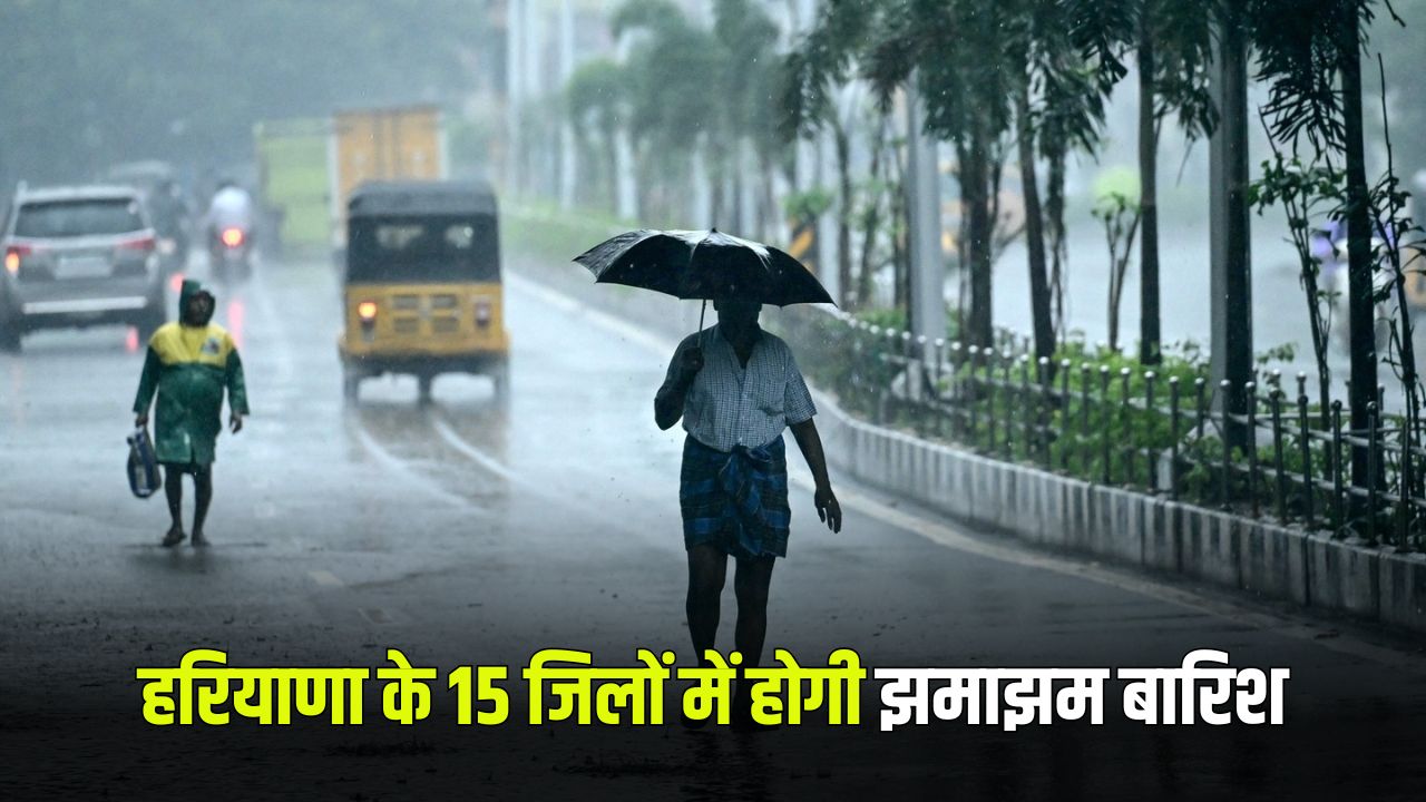 Haryana Weather Update: हरियाणा के 15 जिलों में होगी झमाझम बारिश, IMD ...
